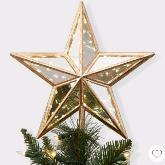 Wondershop | Holiday | Led Lit Gold Star Tree Topper Holiday Sale ...